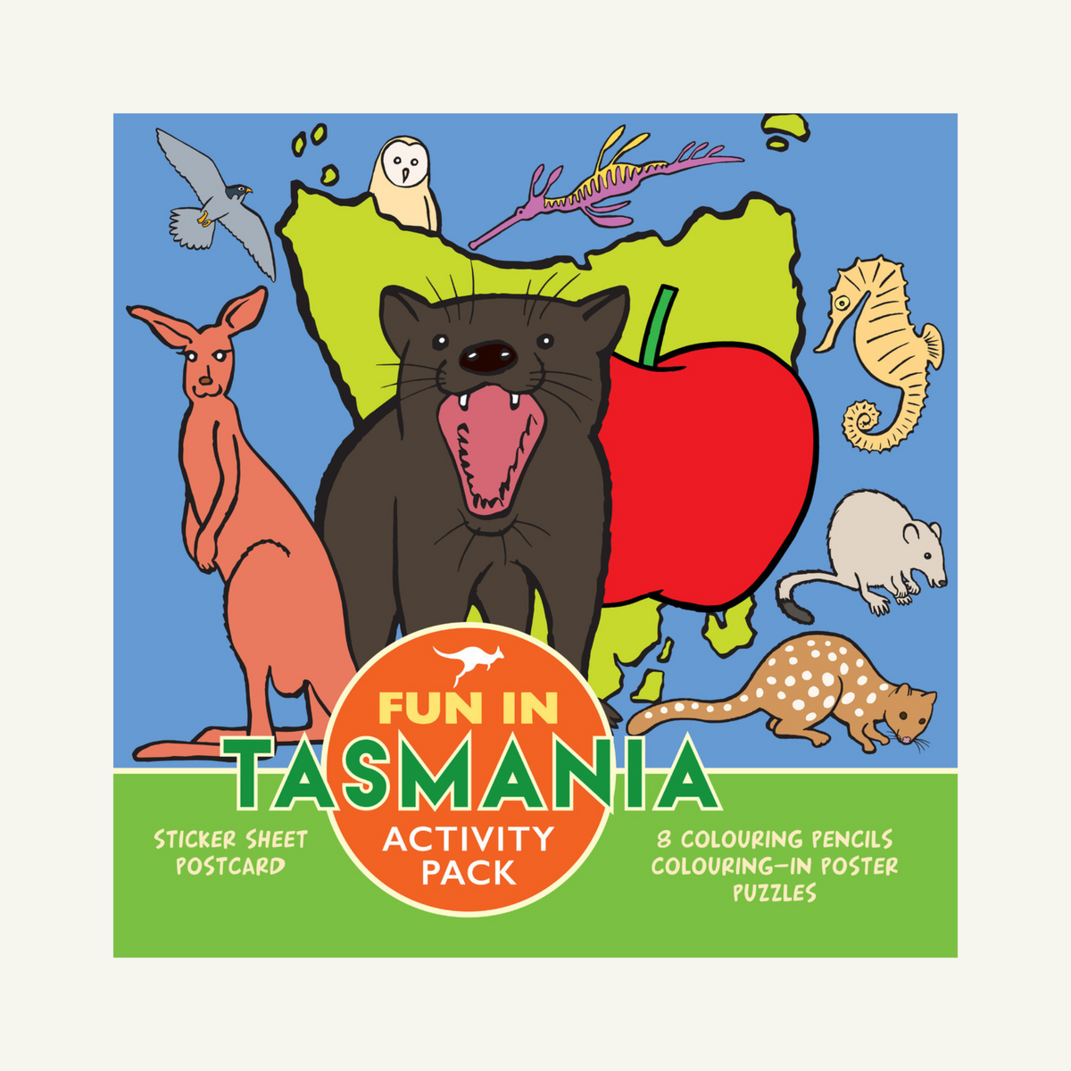 Fun in Tasmania Activity Pack – West Coast Tas