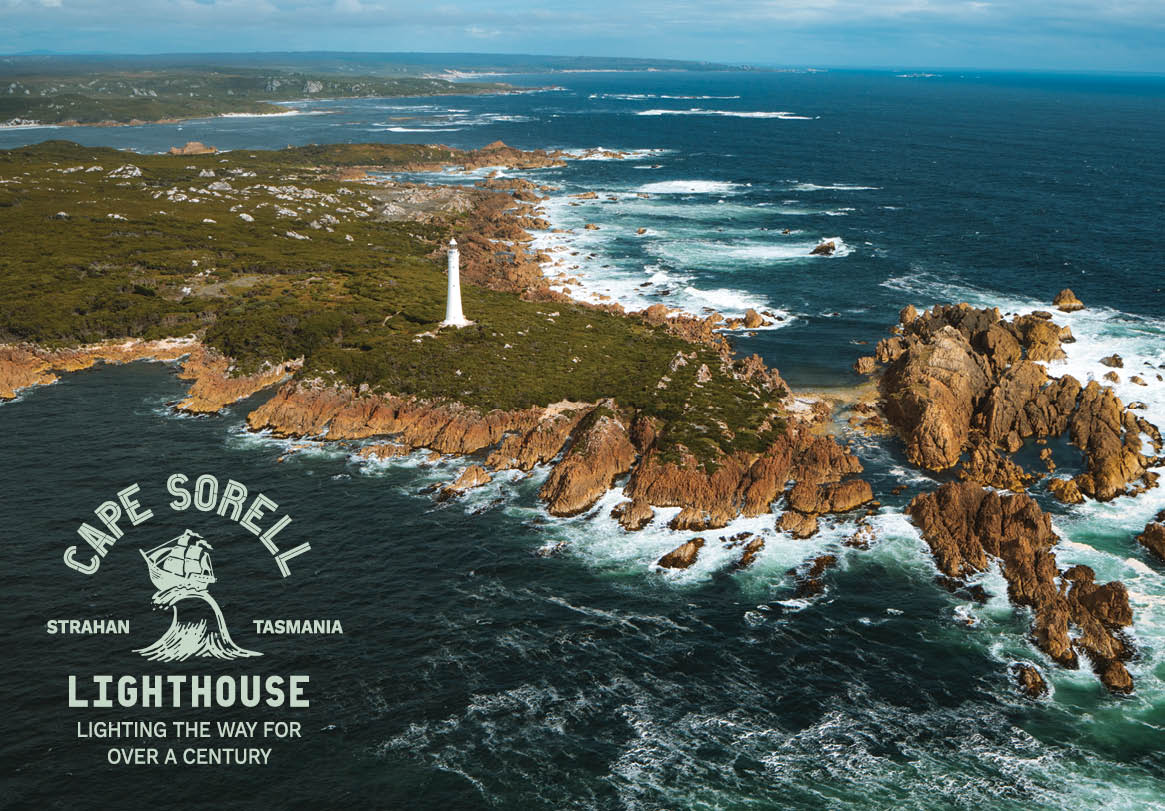 Cape Sorell Lighthouse - Postcard – West Coast Tas